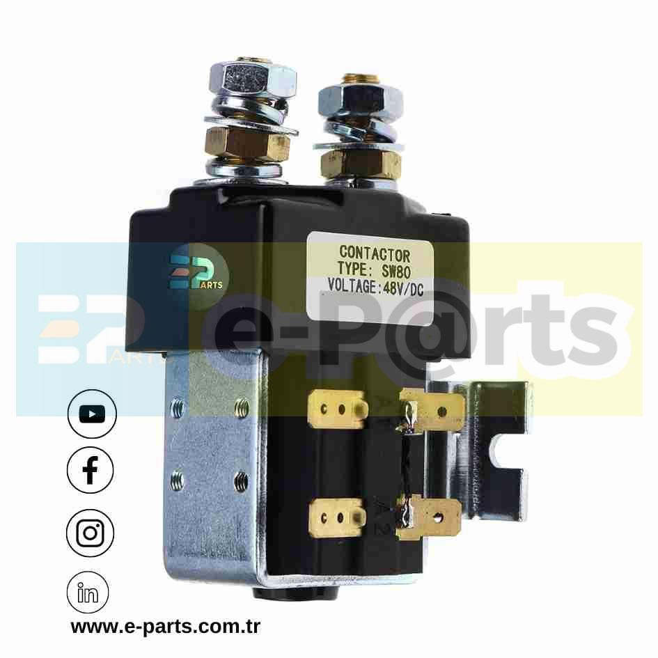 Kontaktör SW80-6 24V DC - Sorunuz + KDV